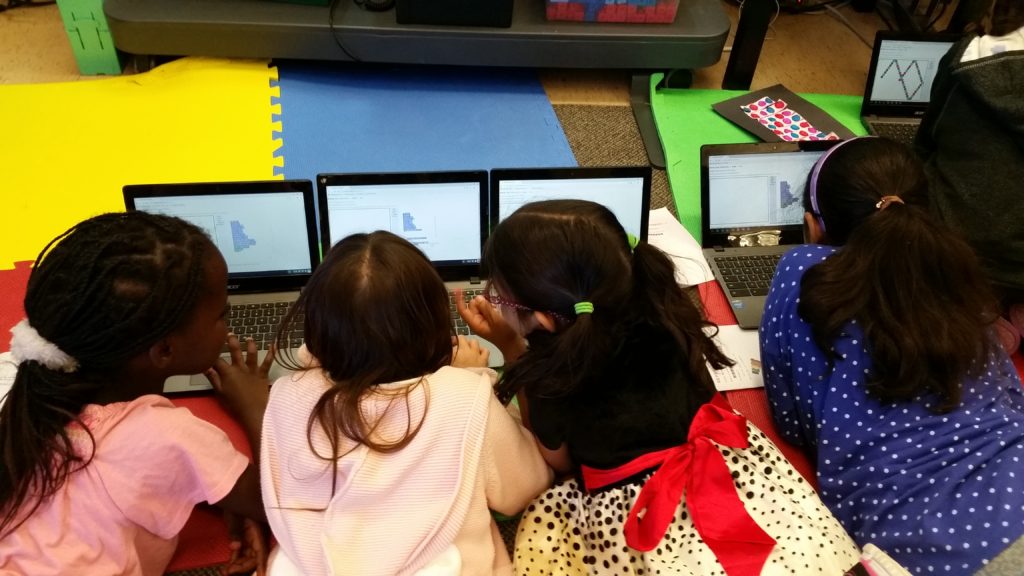 Students Coding at St Andrews PS – Math Knowledge Network